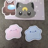 Cute Blob Pokemon Ditto Stickers - Etsy