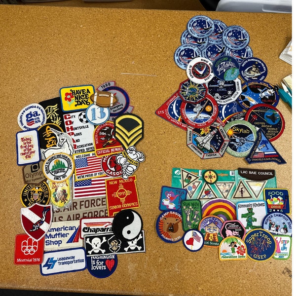 A Batch/lot of 30 Mixed/random Vintage Patches - Etsy