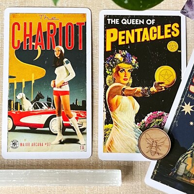 The Pulp Tarot Full Tarot Deck - Etsy