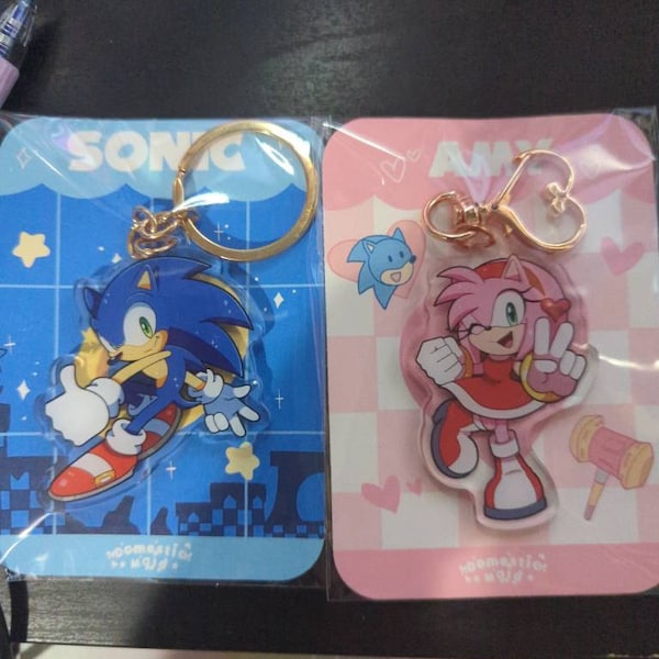 Sonic Keychain Series - Etsy