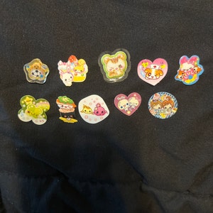 Rare 71-piece Kawaii sweets and Desserts Themed Japanese Sticker Flake ...