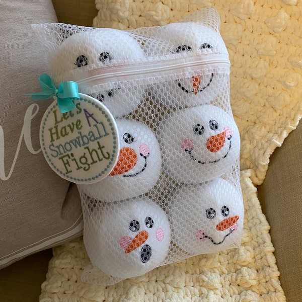 Snowman Snowballs Set 2 Machine Embroidery & Sewing Files Instant ...