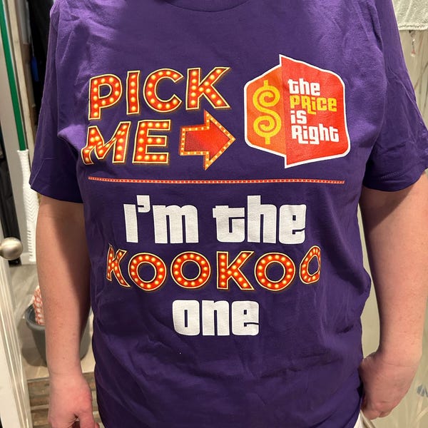 The Price is Right Shirt Pick Me Game Show Shirt, Come on Down, Drew ...