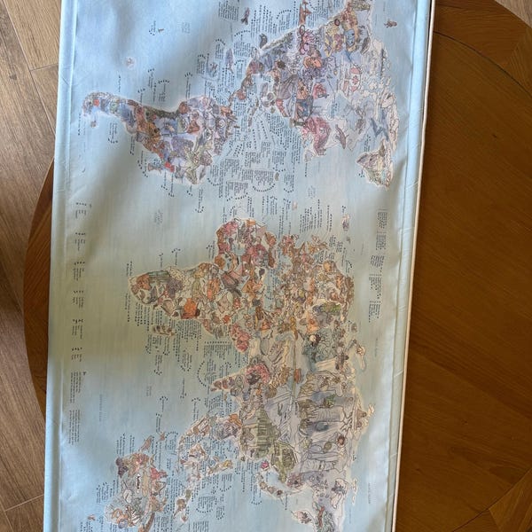 Dive Map - World Map Poster for Divers - Awesome Map Scuba Diving Gift ...