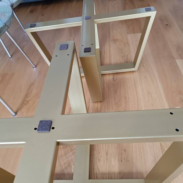 Metal Console Base, Console Legs, Steel Console, Table Base, Industrial ...