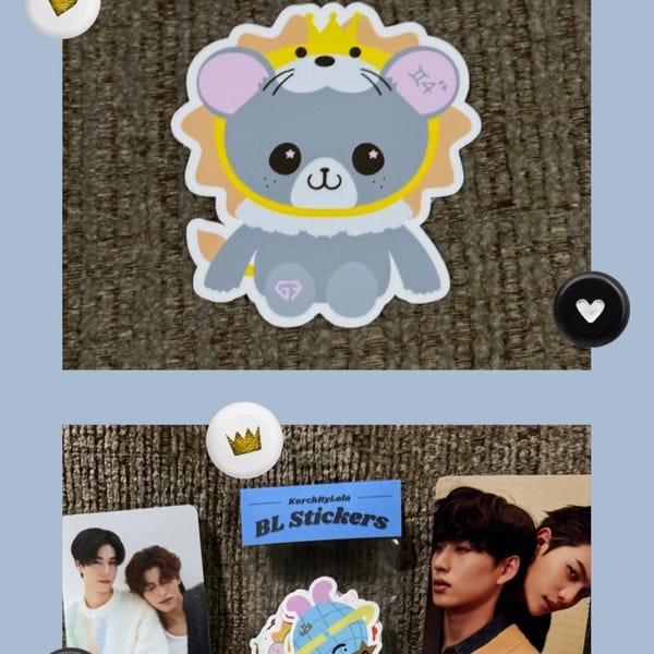 BL Vinyl Stickers Williamest Perthsanta Pondphuwin Juniormark ...