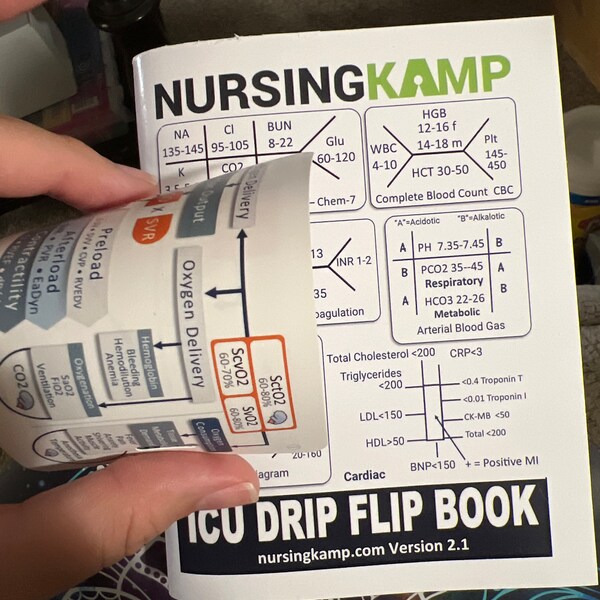 Labs Fishbone Medication Levels ABG Reference Badge ID Nursing Student ...