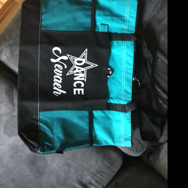 Cheerleading Coach Tote Bag, Personalized Coach Bag With Name ...