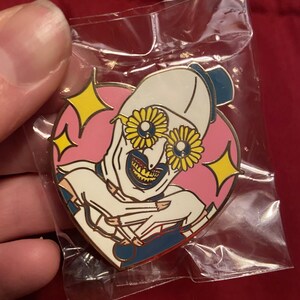 FANCY CLOWN // Terrifier Inspired Hard Enamel Pin // Art the Clown - Etsy