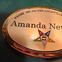 R.A.M. Officer or Members Over the Pocket Name Badge or Magnetic W ...