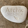 Personalised Engraved River Rocks | Unique Gift | Engraved Stone ...