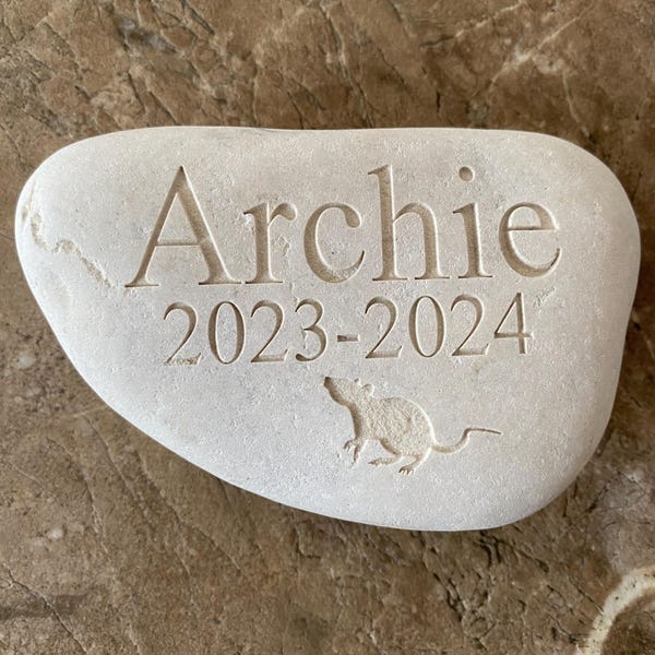 Personalised Engraved River Rocks | Unique Gift | Engraved Stone ...