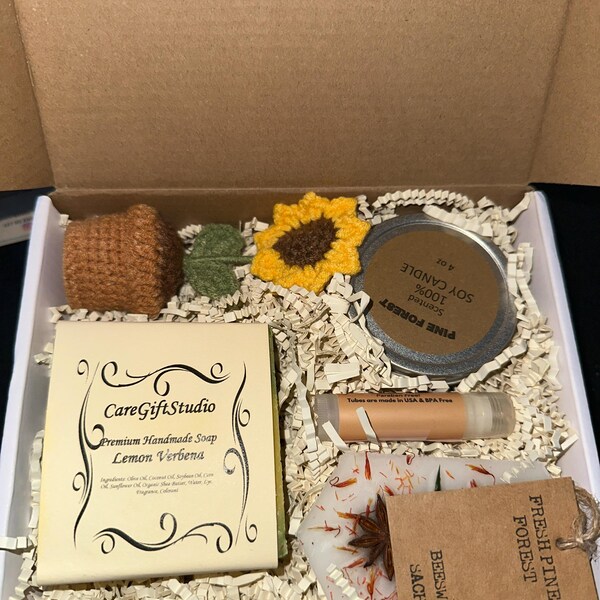 Thinking of You Box, Hug in A Box, Encouragement Gift, Mom Gift Set ...