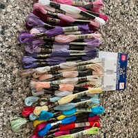 8x Brown/cream DMC Flosses, Dmc Threads, DMC Kit, Dmc Set of Colors ...