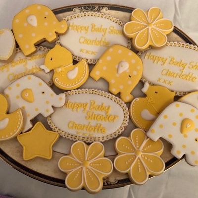 New Baby Cookies / Congratulations Cookies / Baby Girl Cookies - Etsy UK