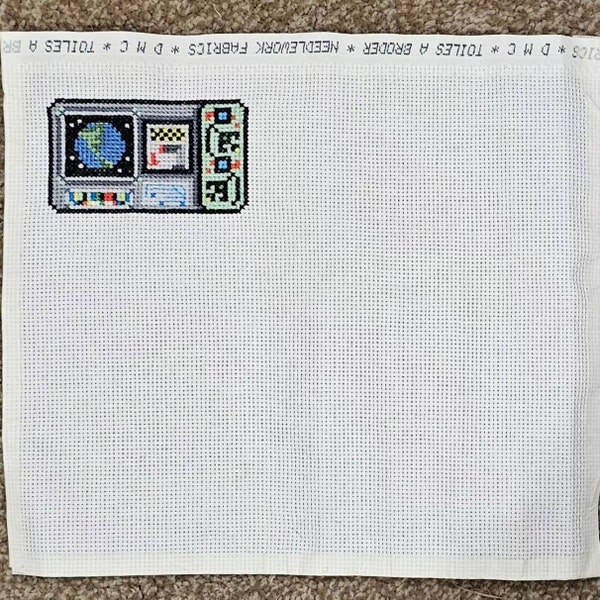 Altoids Tin Insert Ghost Cross Stitch Pattern Embroidery Halloween Goth ...