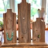 Tall Nesting Display Risers in Raw or White Washed Pine Wood Jewelry ...