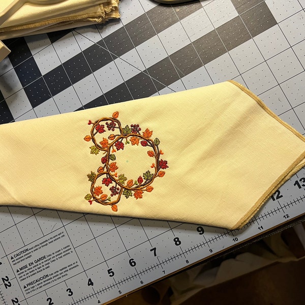 Fall Embroidery Design, Halloween Embroidery, Thanksgiving Embroidery ...