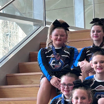 Crownthat cheer Ponytails for Your Cheer Princess Dont Let Your ...