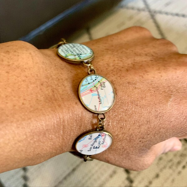 Map Keychain. You Select Location. Anywhere in the World. One Map ...