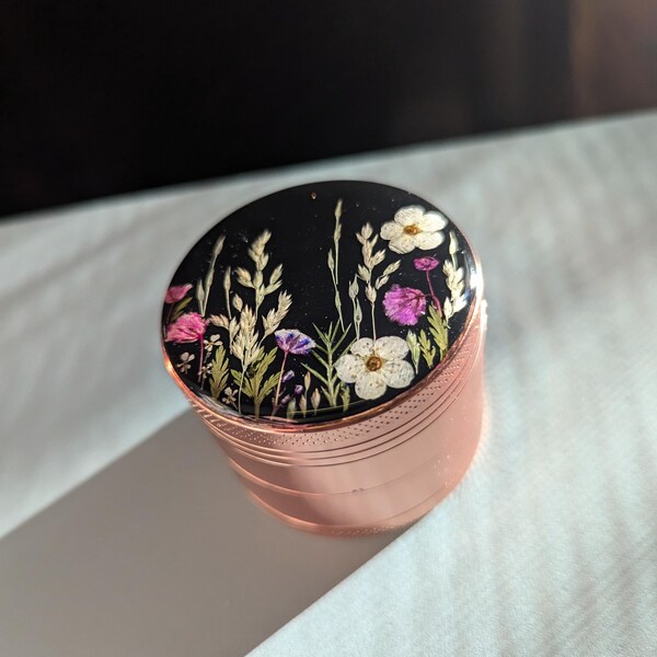 Grinder, Flower Cute Grinder, Pink Grinder, Cool Grinder, Herb Grinder ...