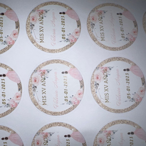 Custom Labels Stickers - Party Labels, Logo Labels, Bottle Labels ...