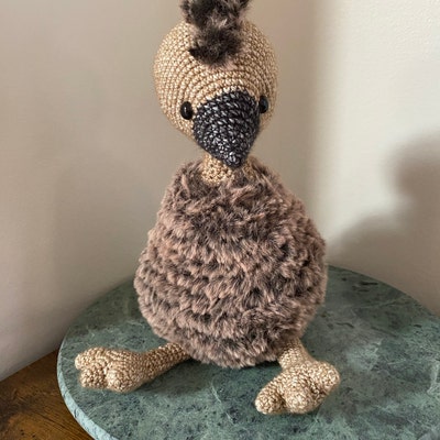 CROCHET PATTERN Eli the Baby Emu - Etsy