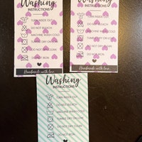 Editable Hang Tag Bundle, Price Tag Template, Washing Instructions ...