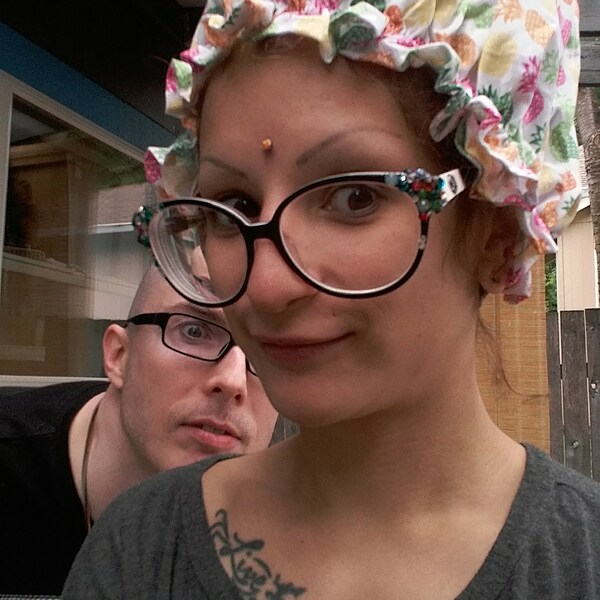 Retro Shower Cap - Light Blue Ice Cream Cone Sundae Dessert Sweet ...