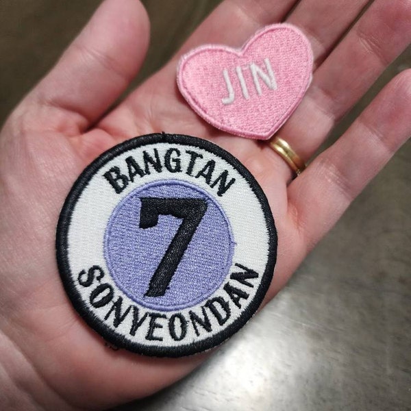 BTS Suga D-day Embroidered Iron-on Patch - Etsy