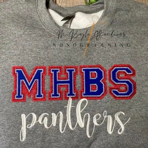 Stylish Script Applique Alphabet Letters A-Z Machine | Etsy