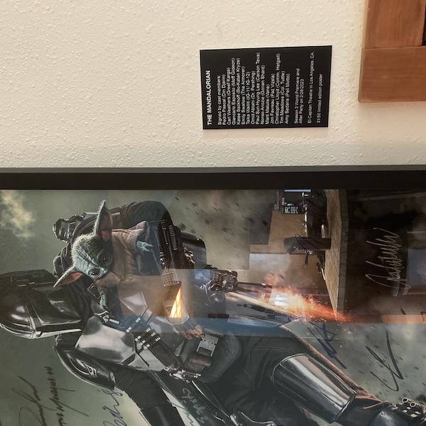 Art Museum Gallery Description Wall Sign - Custom Art Gallery Sign ...