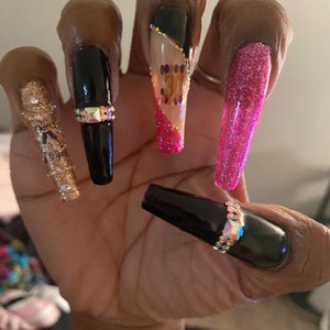 Nail Decals 30th Birthday Nail Decals Happy Birthday | Etsy