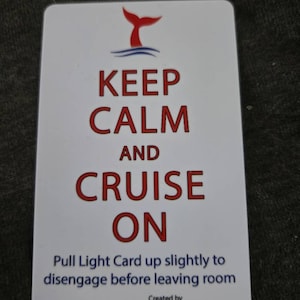 Cruise Light Card® Card Key Switch Activator for Carnival - Etsy