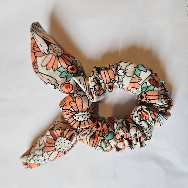 Pink Satin Scrunchie, Fluffy Satin Scrunchie, Mini Scrunchies ...