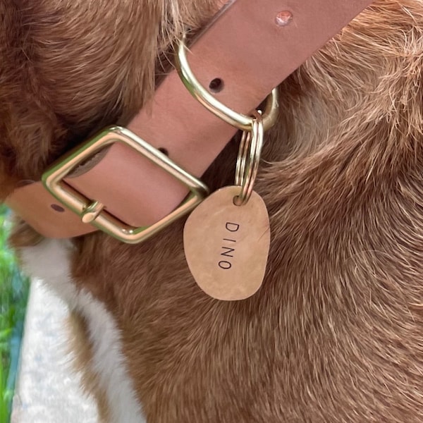 LINUS: Hand Stamped Personalized Custom Pet ID Tags for Dogs and Cats ...