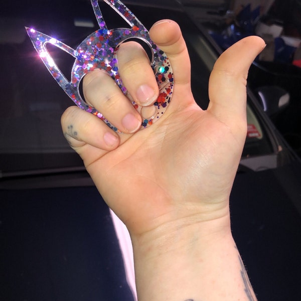 DEFENSE CAT KNUCKLE 2.5IN X 3.5IN Mold || Silicone Mold for Novelty and ...