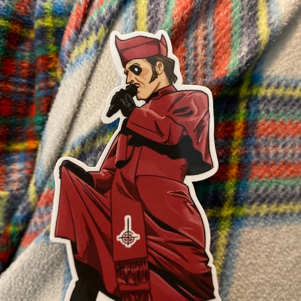 Cardinal and Ghouls Stickers - Etsy