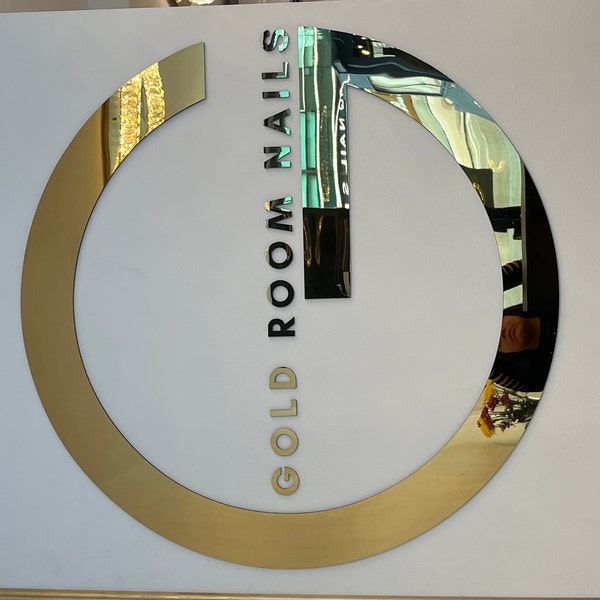 3d Backlit Sign, 3d Logo, 3D Gold Sign, 3D Silver Sign, Business Sign ...