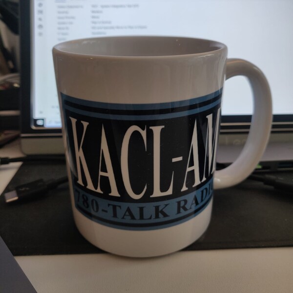 KACL Frasier Mug - Vintage Frasier Coffee Cup - KACL 780am Talk Radio ...