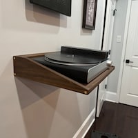 Floating Turntable Shelf / Customizable Record Player Shelf / Projector ...