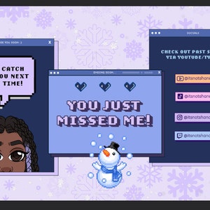 Animated Cat Purple Neon Chat Box for Twitch/ Twitch Stream Overlay ...