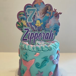 Asha 3D Personalized Cake Topper Perfect for Themed Parties - Etsy