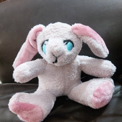 Adorable Bunny Rabbit Plush DIY Pattern digital File, Written ...