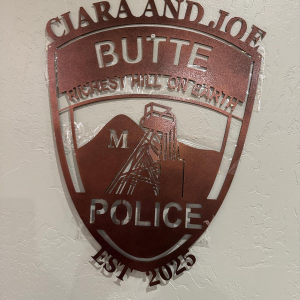 Custom Metal Family Crest Sign / Family Crest / Metal Family Crest ...