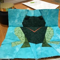 Unicorn Quilt Block Pattern, PDF Instant Download, Foundation Paper ...