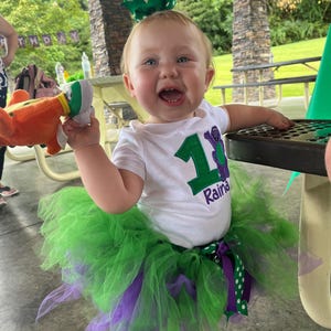 Barney Tutu Set, Barney Tutu, Barney Birthday Outfit, Barney Birthday ...
