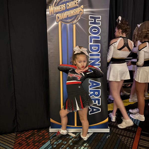 Pack of 10 Cheer Pins With Rhinestones, Bows, Vinyl Lettering ...