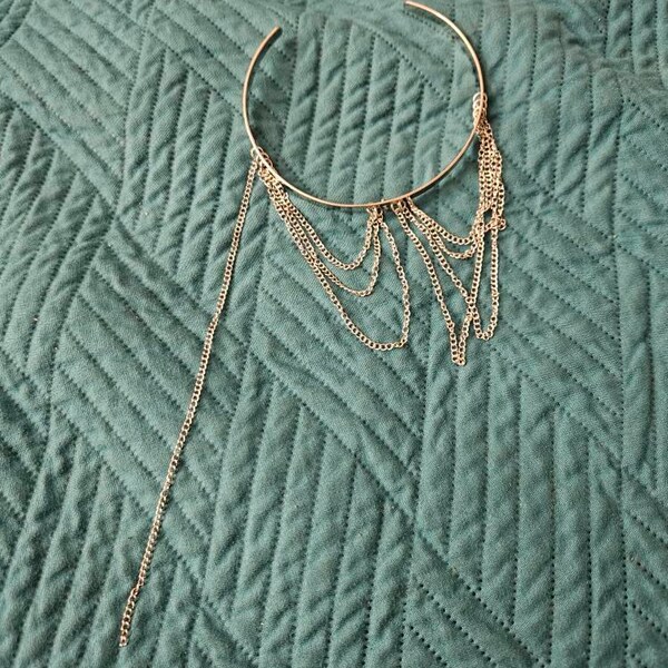 Bohemian Arm Chain, Upper Arm Bracelet, Coin Chain Armlet, Layered Arm ...