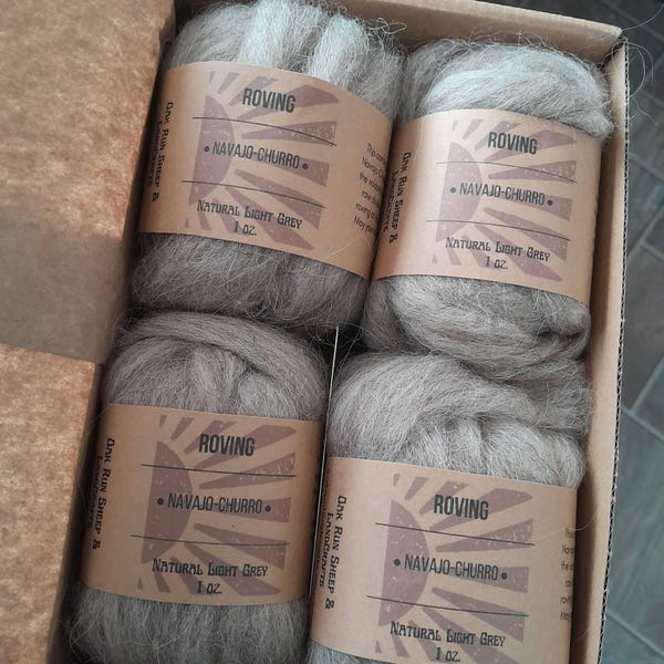 Navajo Churro Handspun Single Ply Yarn - DK, White 2 Oz ~150yds - Etsy